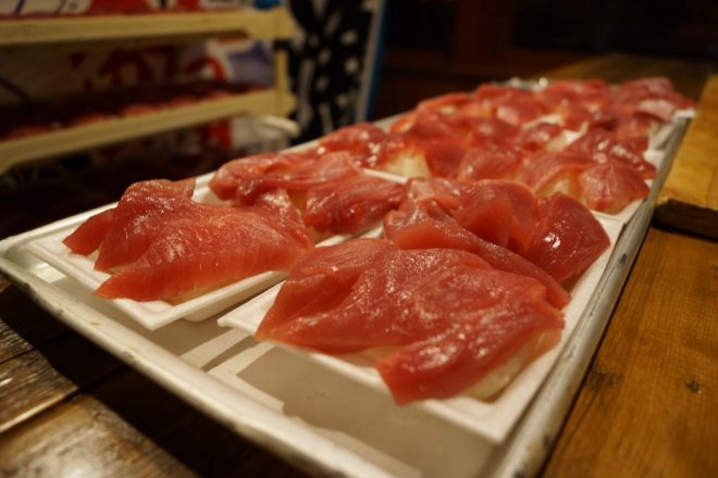 Tuna cutting show | Option | Yakatabune Iwaiya | Tokyo Yokohama
