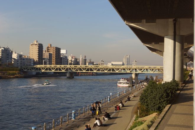 Azumabashi pier | Boarding piers | Yakatabune Iwaiya | Tokyo Yokohama